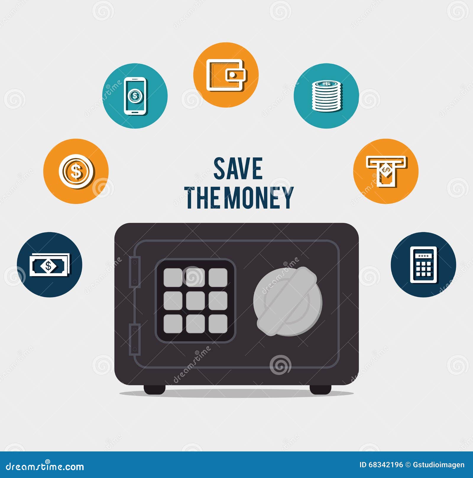 Money concept design stock vector. Illustration of value - 68342196