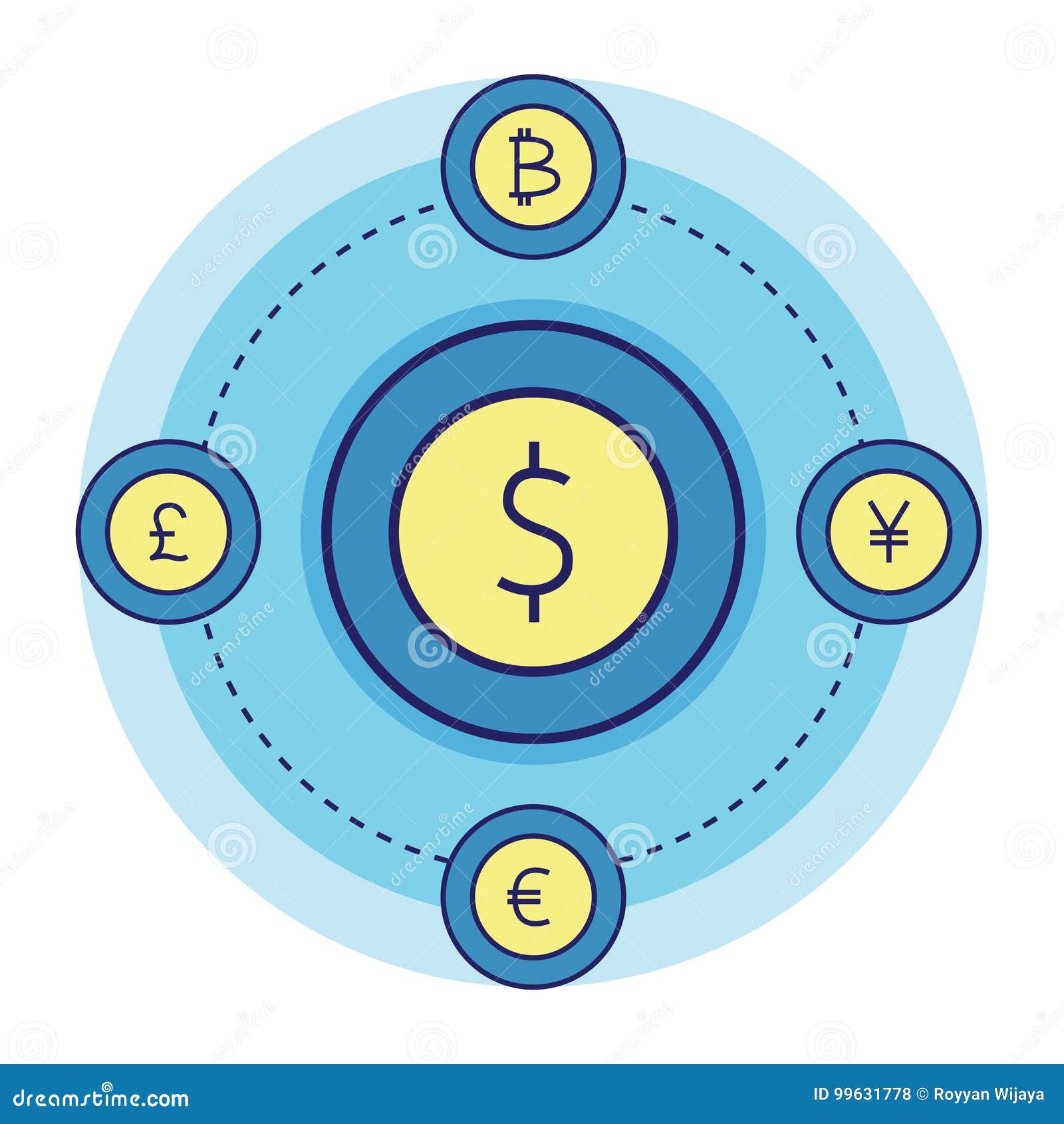 Money Converter stock vector. Illustration of concept - 99631778