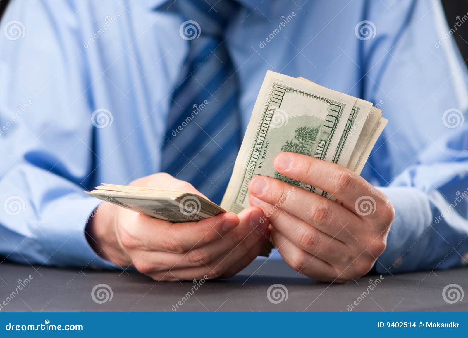 Money counting stock photo. Image of finance, cash, bucks - 9402514
