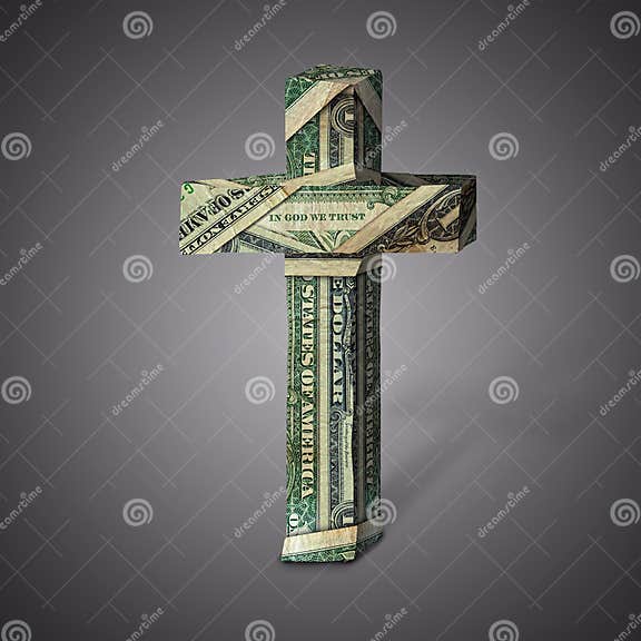 Money cross stock image. Image of corruption, bill, shape - 38441619