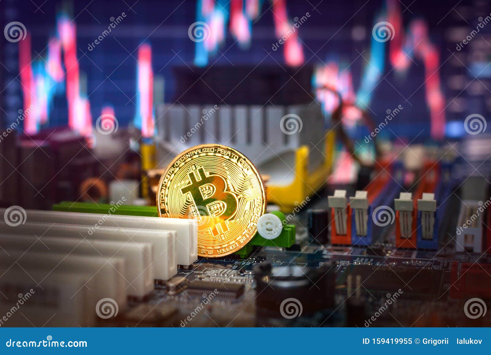 Money Crypto, Cryptocurrency. Bitcoin, the Cryptocurrency in the ...