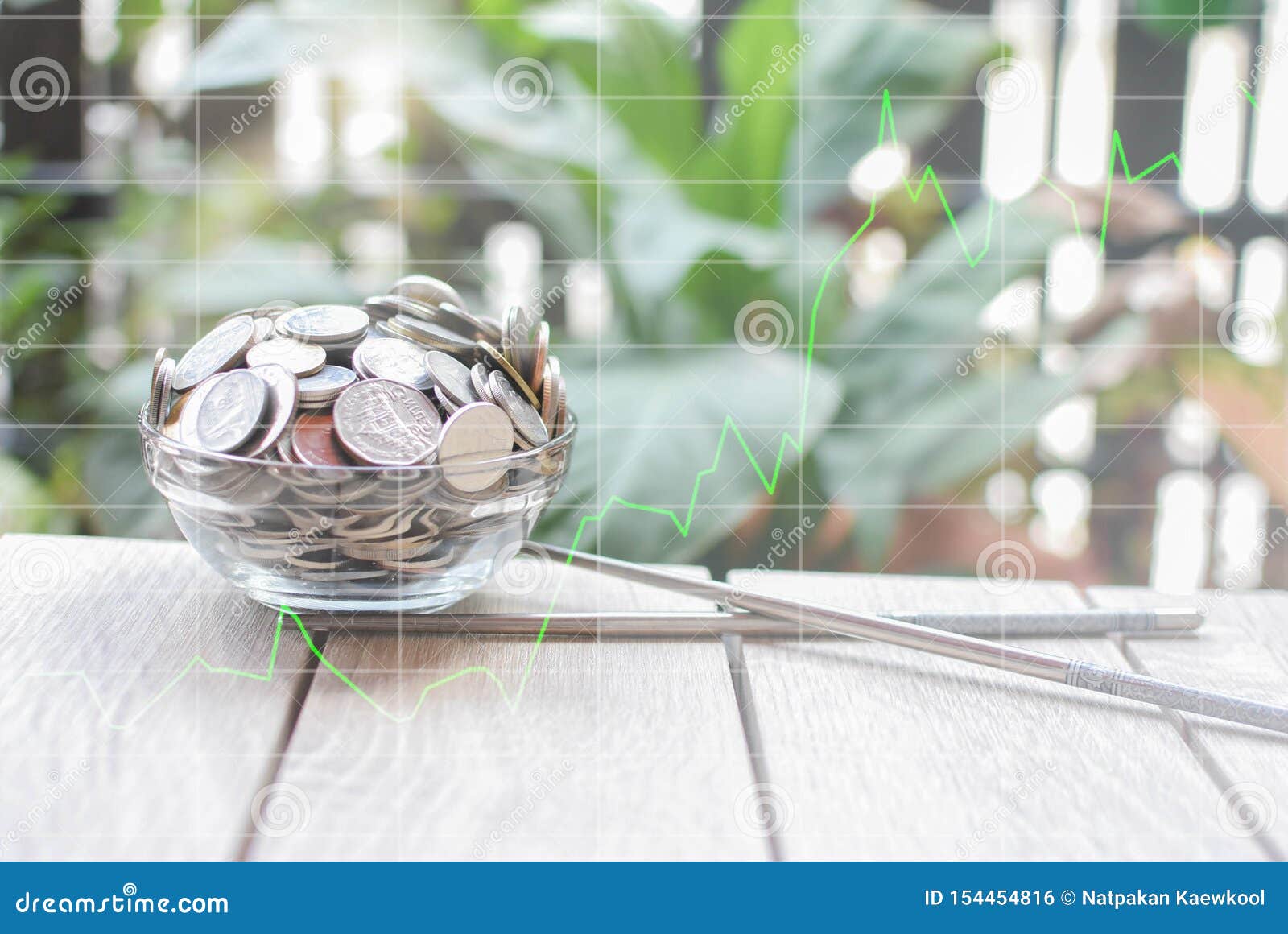 The Money in the Cup is Ready To Serve Stock Photo - Image of cash ...