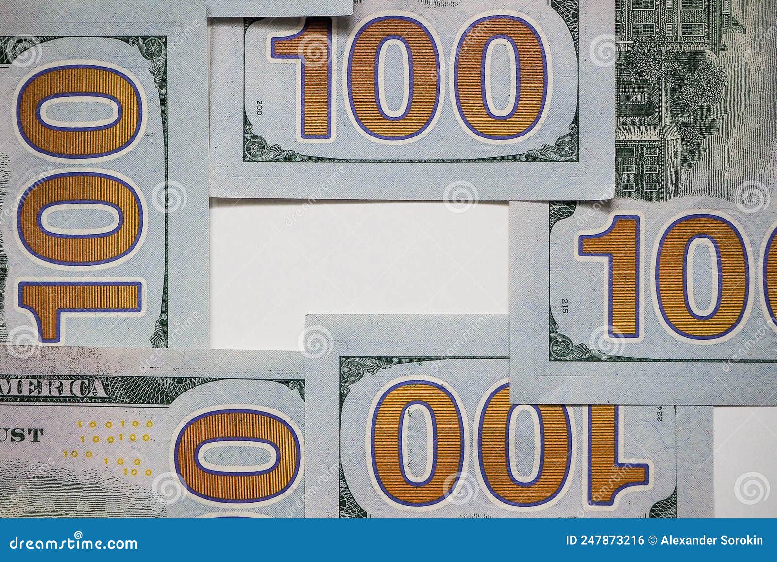 Money, Currency, Several Banknotes of 100 Units Stock Photo - Image of ...