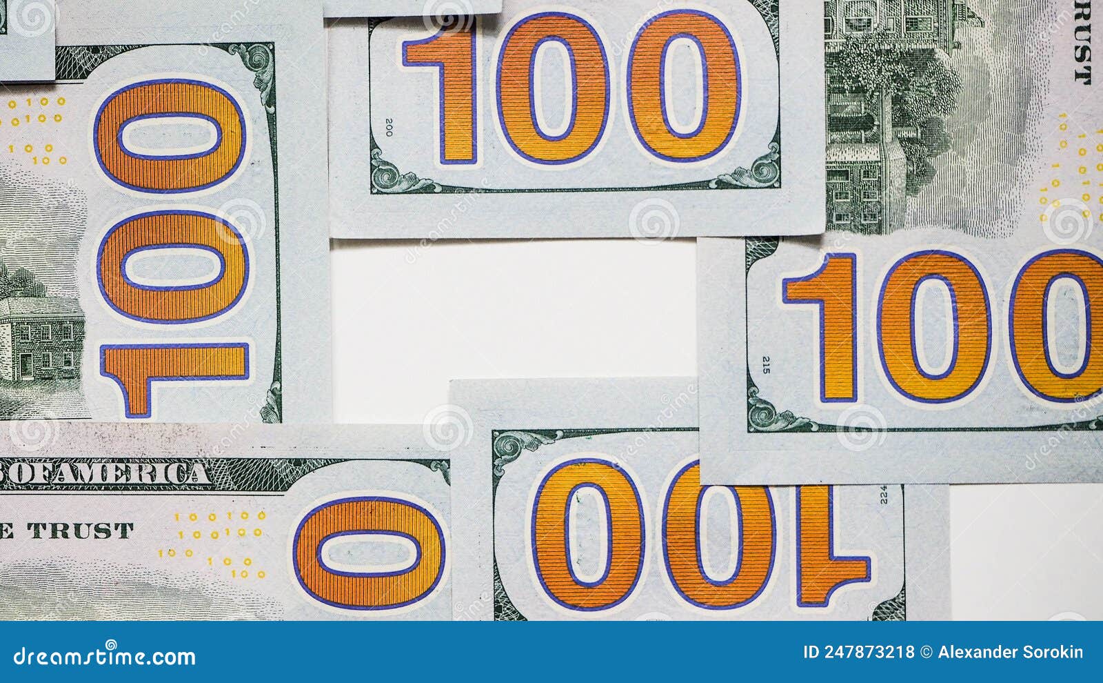 Money, Currency, Several Banknotes of 100 Units Stock Photo - Image of ...
