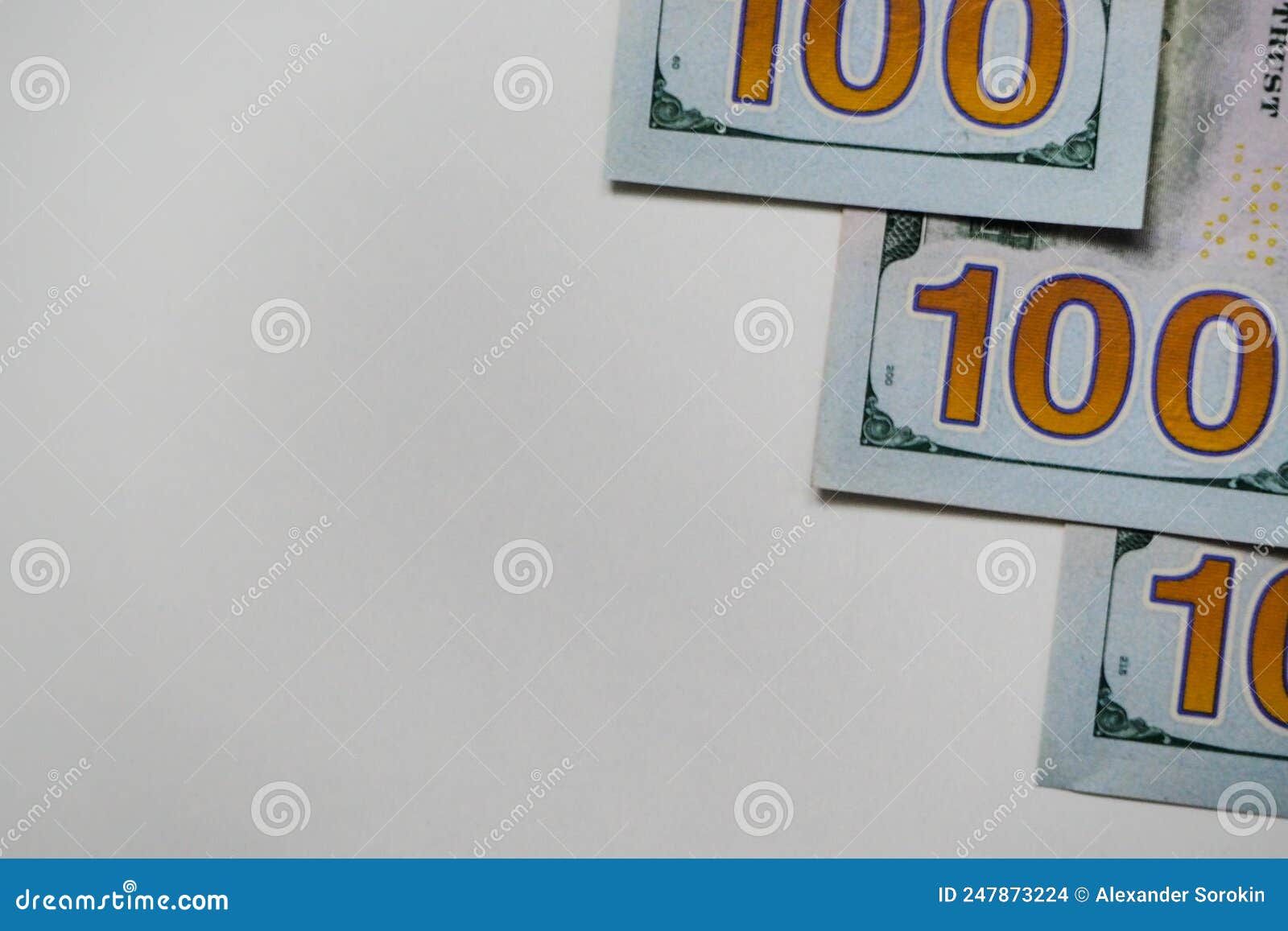 Money, Currency, Several Banknotes of 100 Units Stock Photo - Image of ...