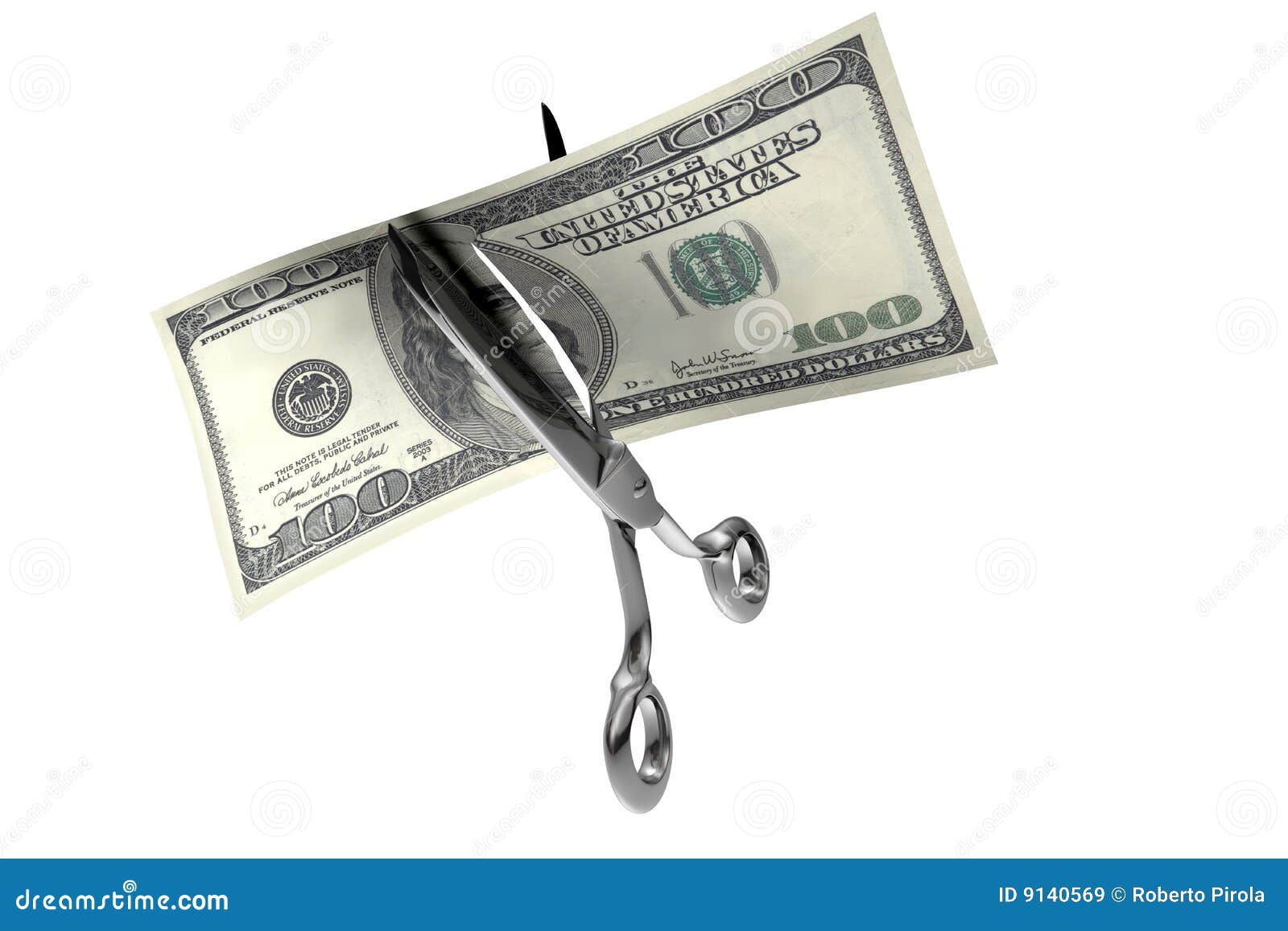 Money cut stock illustration. Illustration of economy - 9140569