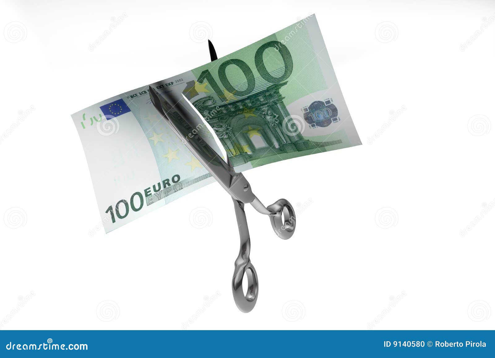 Money cut stock illustration. Illustration of gamble, reduction - 9140580