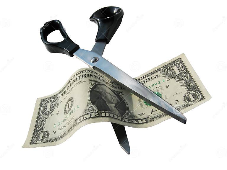 Money cut stock image. Image of slice, bill, sliced, cash - 915215