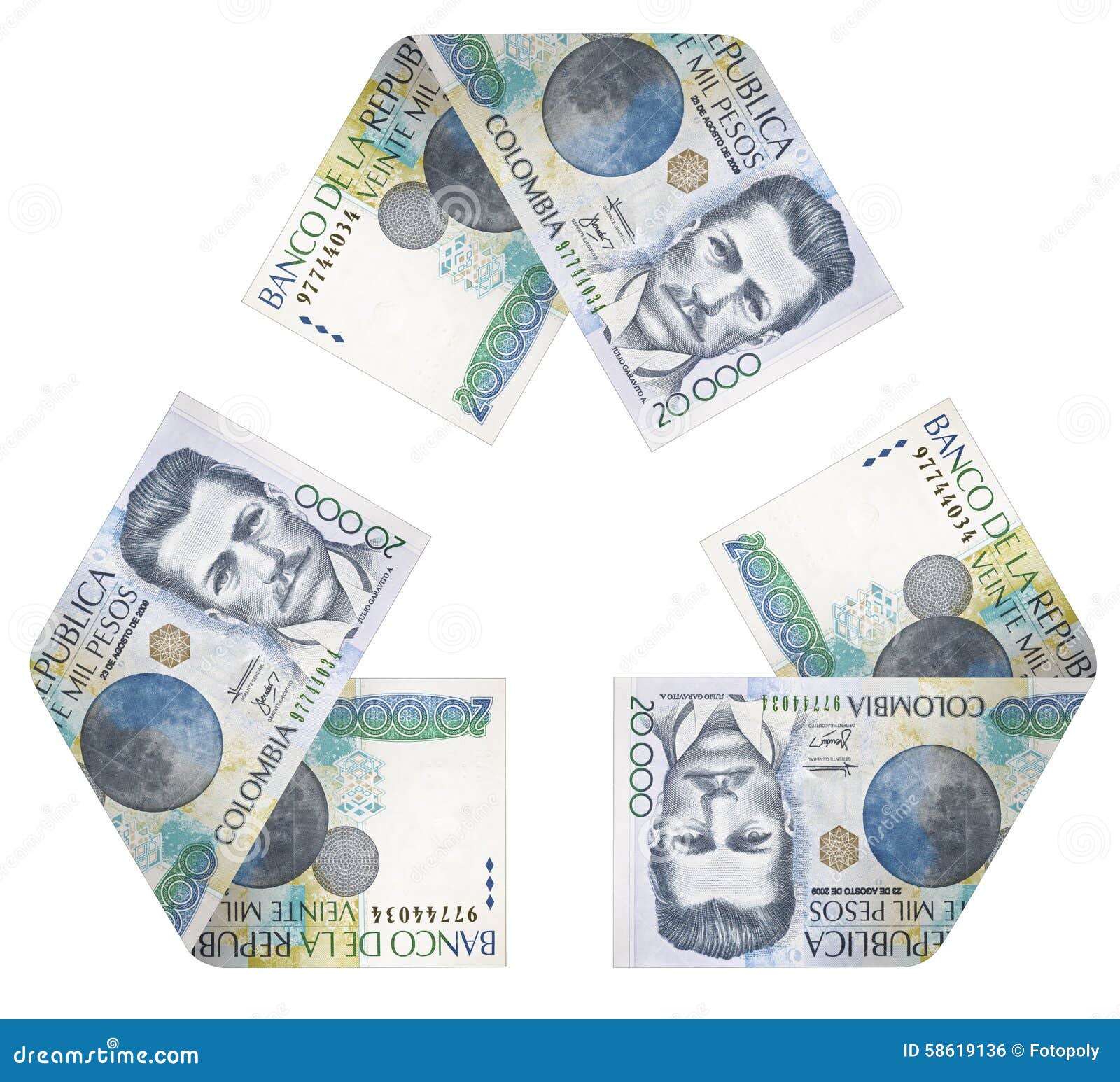 Money Cycle stock photo. Image of accounting, financial - 58619136