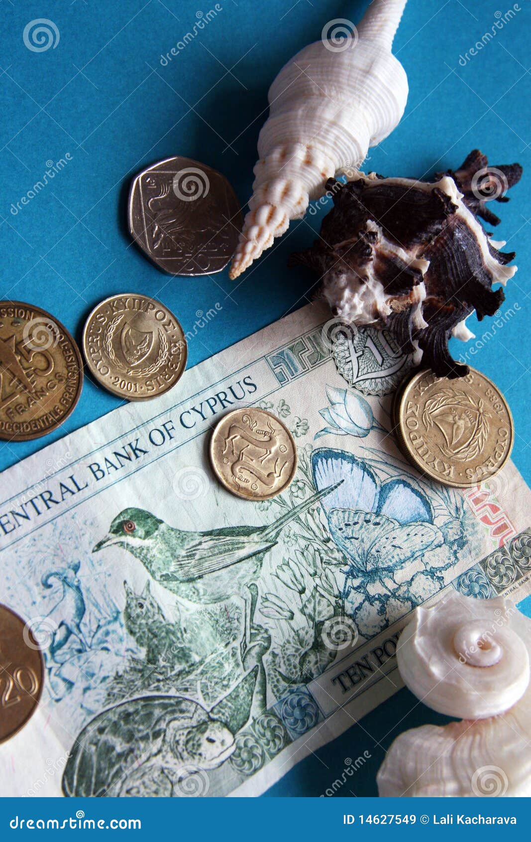 Money of Cyprus stock image. Image of financing, watermark - 14627549