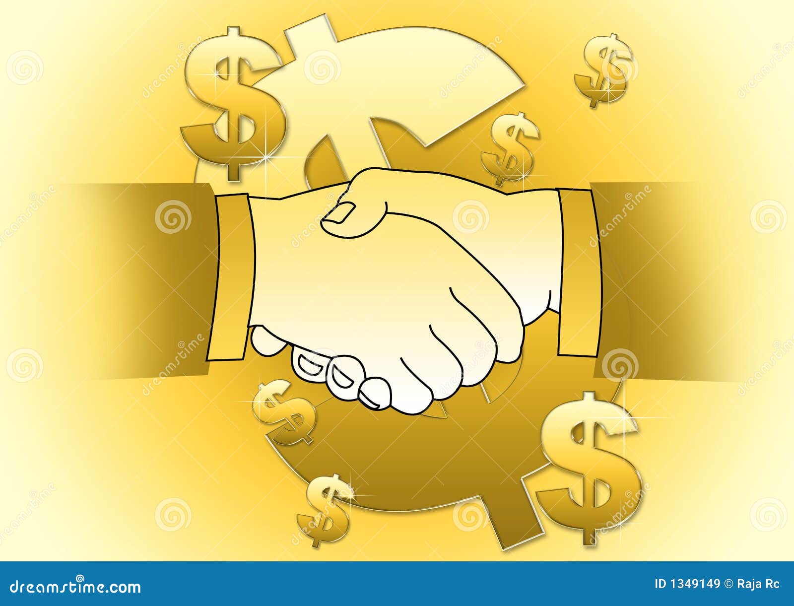 Money deal stock illustration. Illustration of deal, employment - 1349149