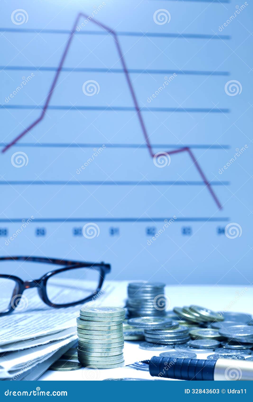 Money Decrease Increase Abstract Finance Background Stock Image - Image ...
