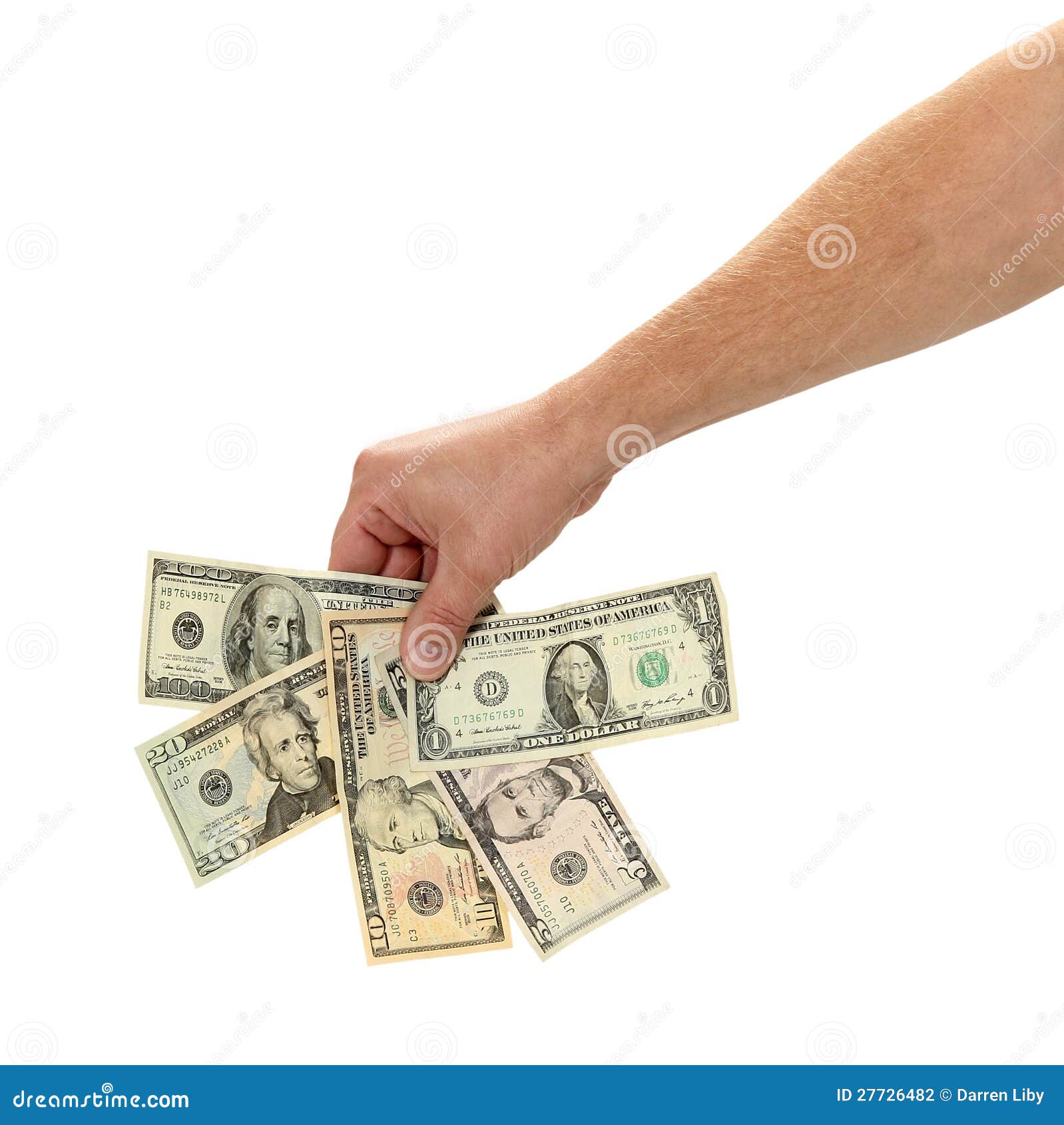 Money Denomination Fan stock photo. Image of businessman - 27726482