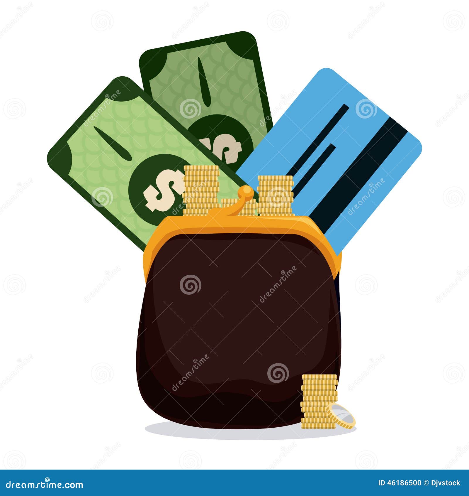 Money design stock vector. Illustration of cash, investment - 46186500