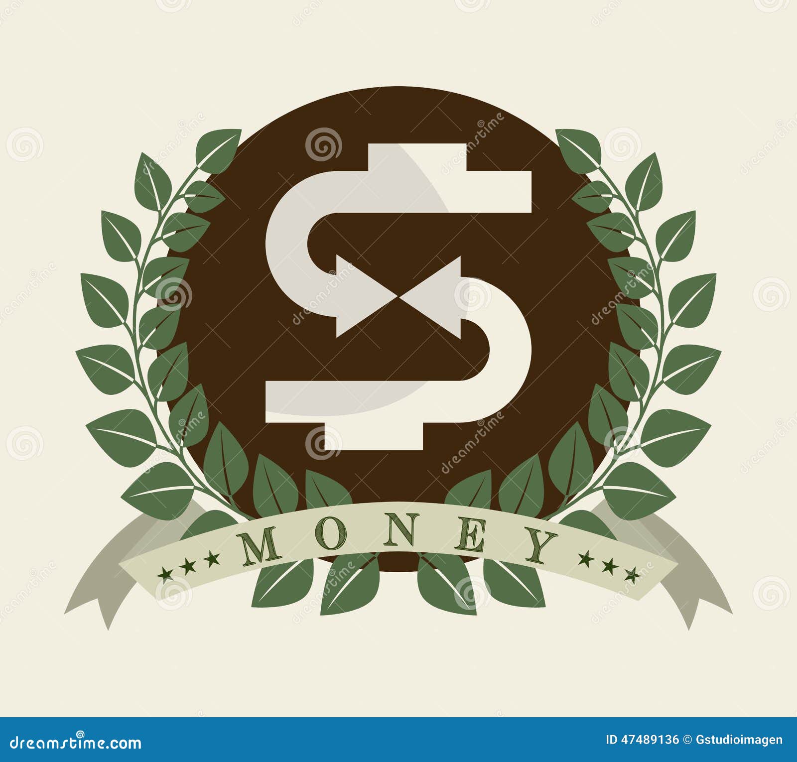 Money design stock vector. Illustration of money, finance - 47489136