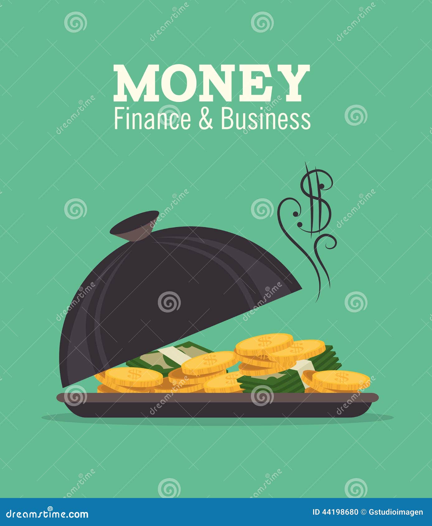 Money design stock vector. Illustration of banker, sale - 44198680
