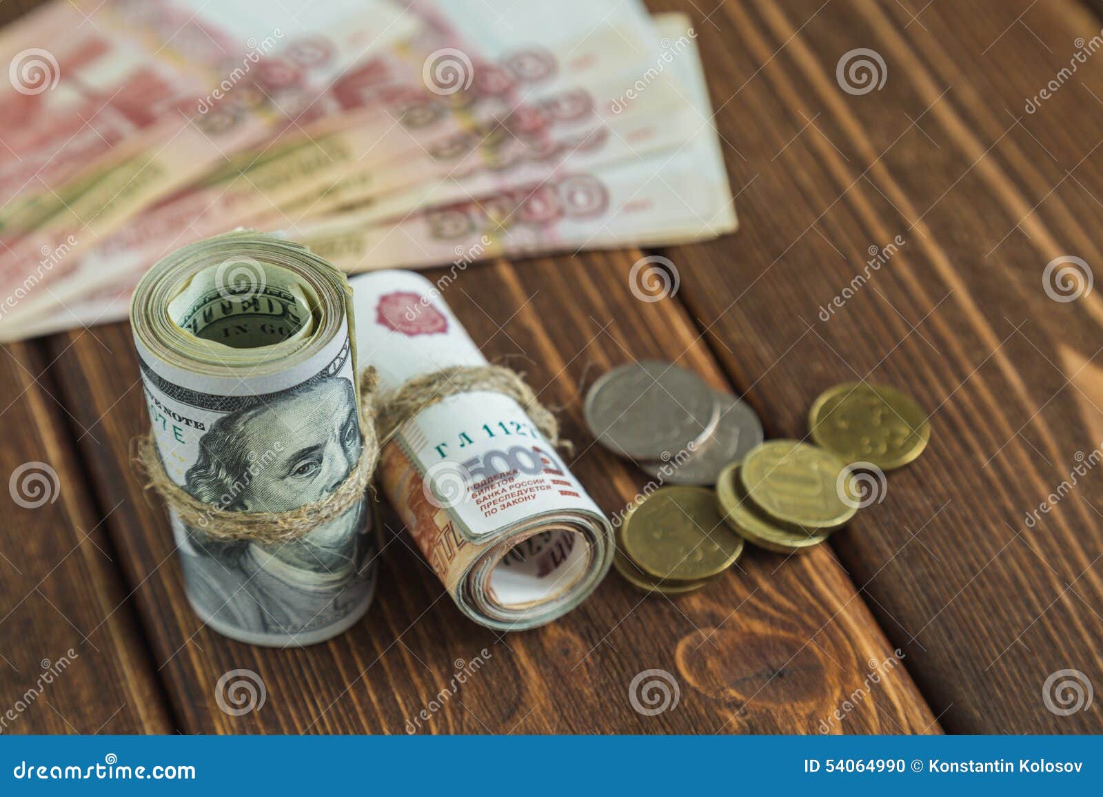 Money on the desk stock photo. Image of market, space - 54064990