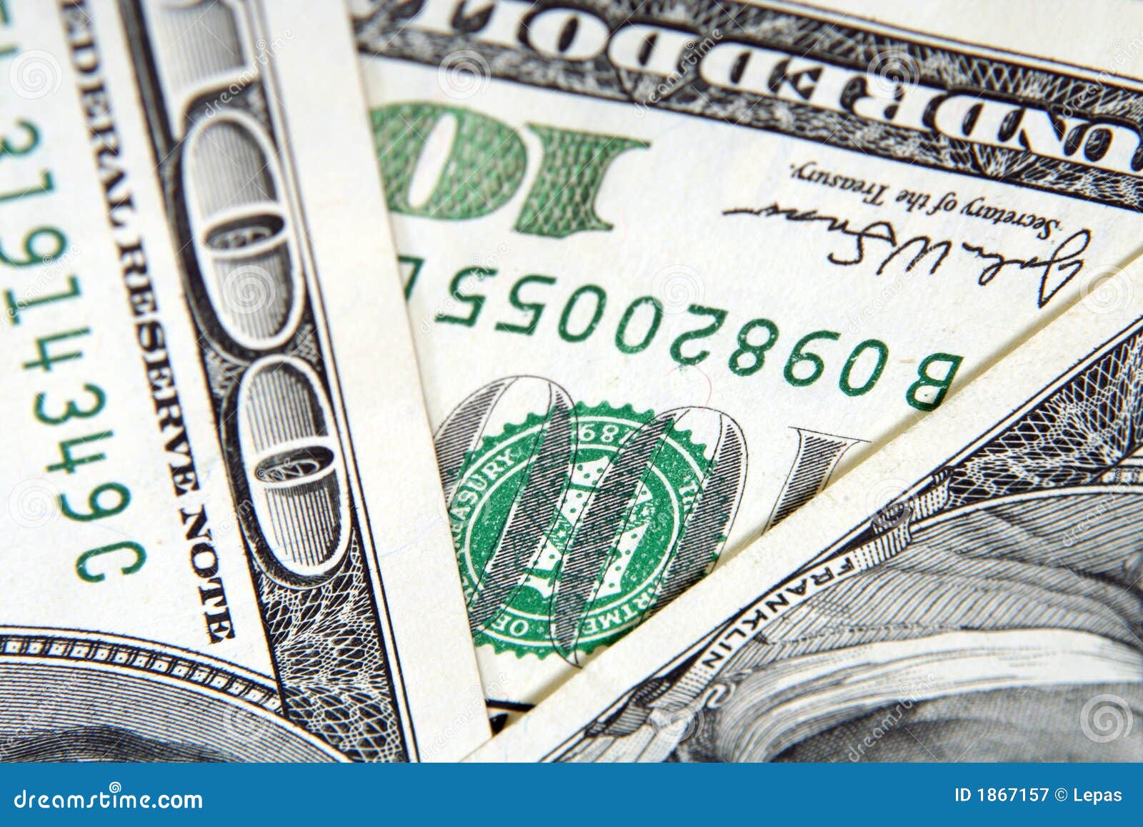 Money detail stock image. Image of dollar, banking, abundance - 1867157