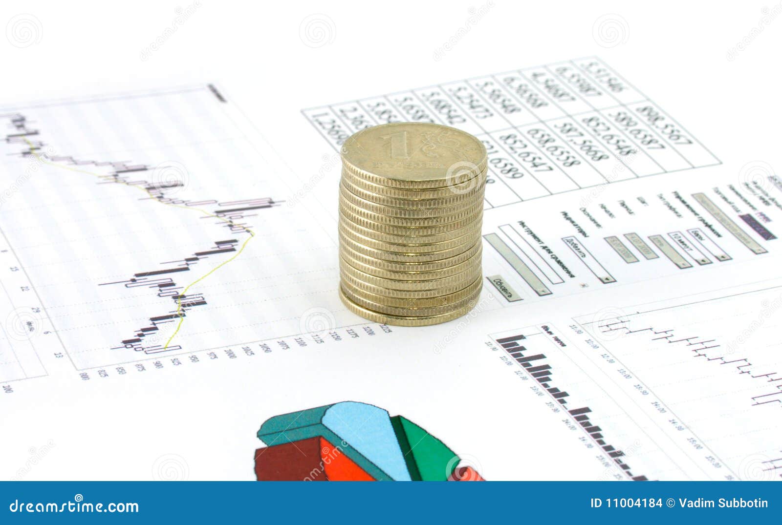 Money on diagram stock photo. Image of black, calculating - 11004184
