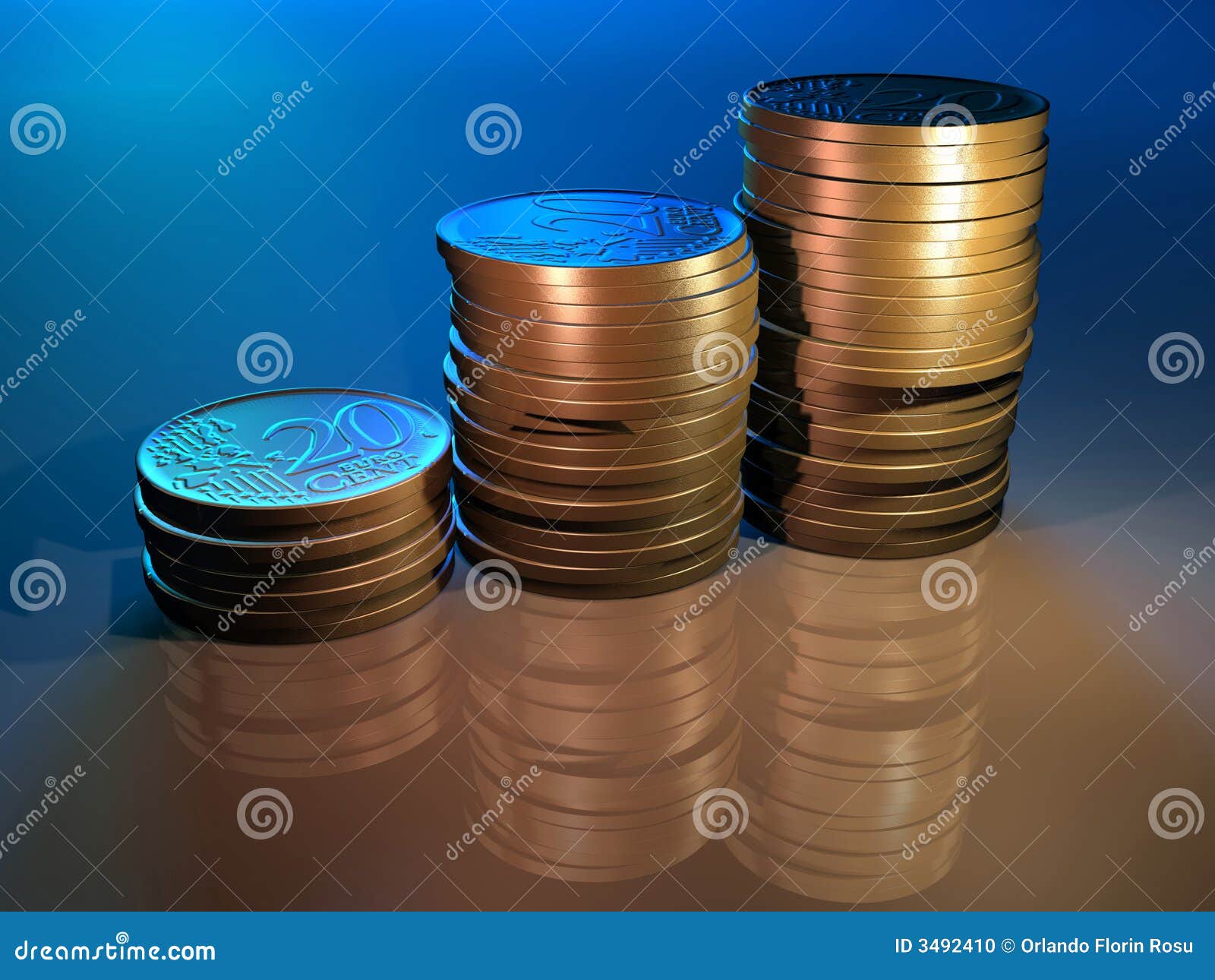 Money diagram stock illustration. Illustration of success - 3492410