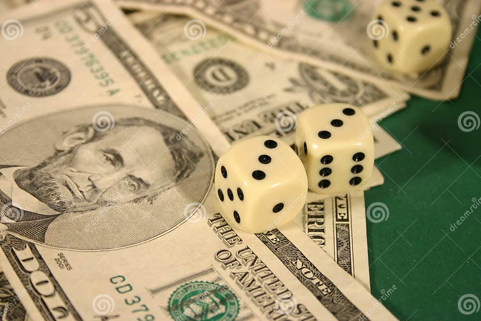 Money and Dice stock image. Image of objects, payment, currency - 31755