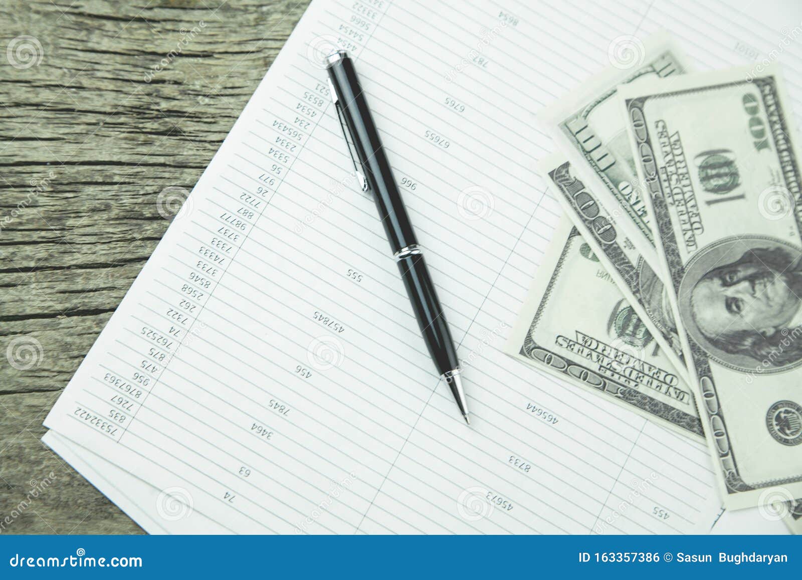 Money Documents on the Table Editorial Photo - Image of income, concept ...