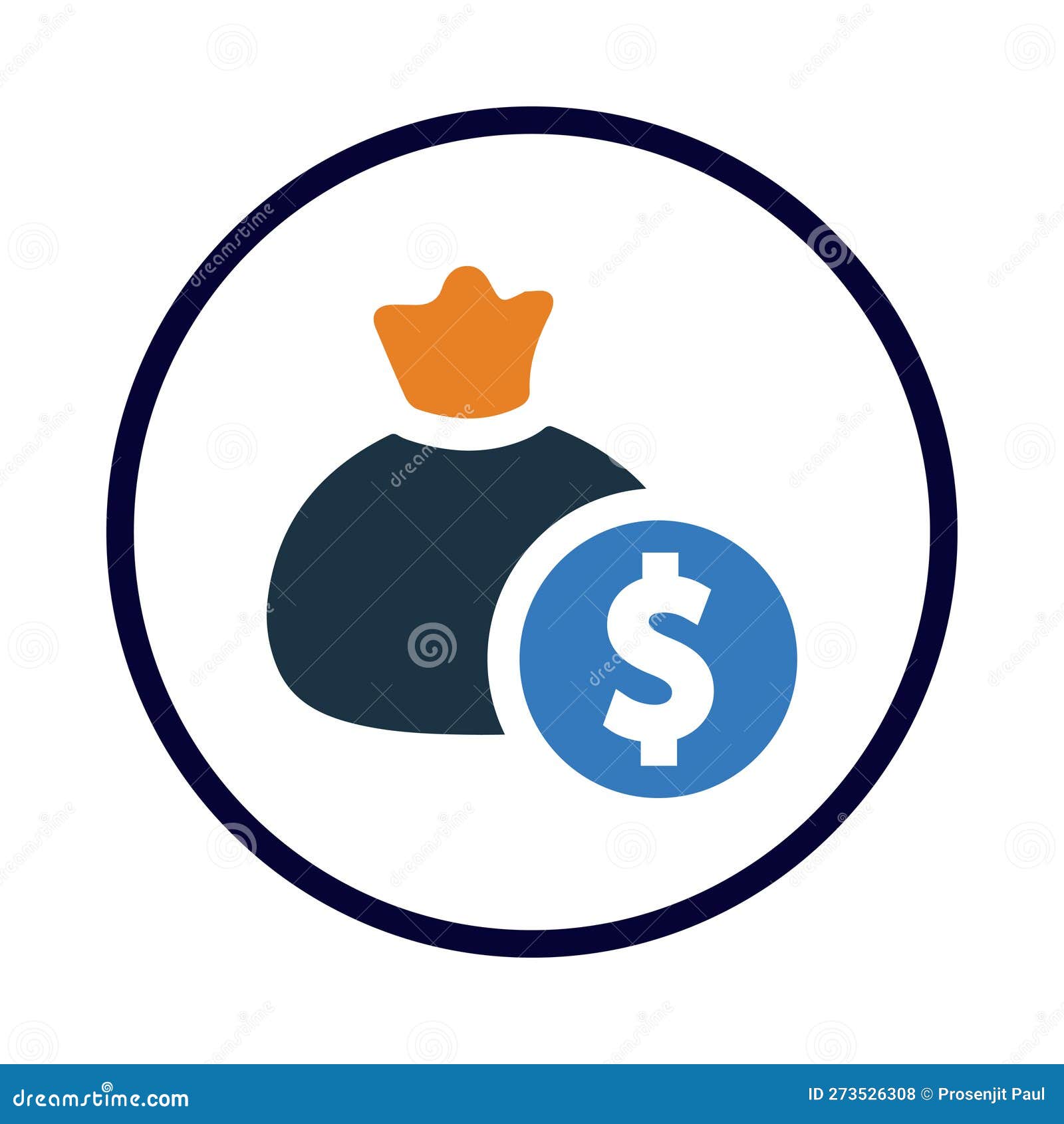 Money, Dollar, Fund, Crowd Fund Icon Stock Vector - Illustration of ...