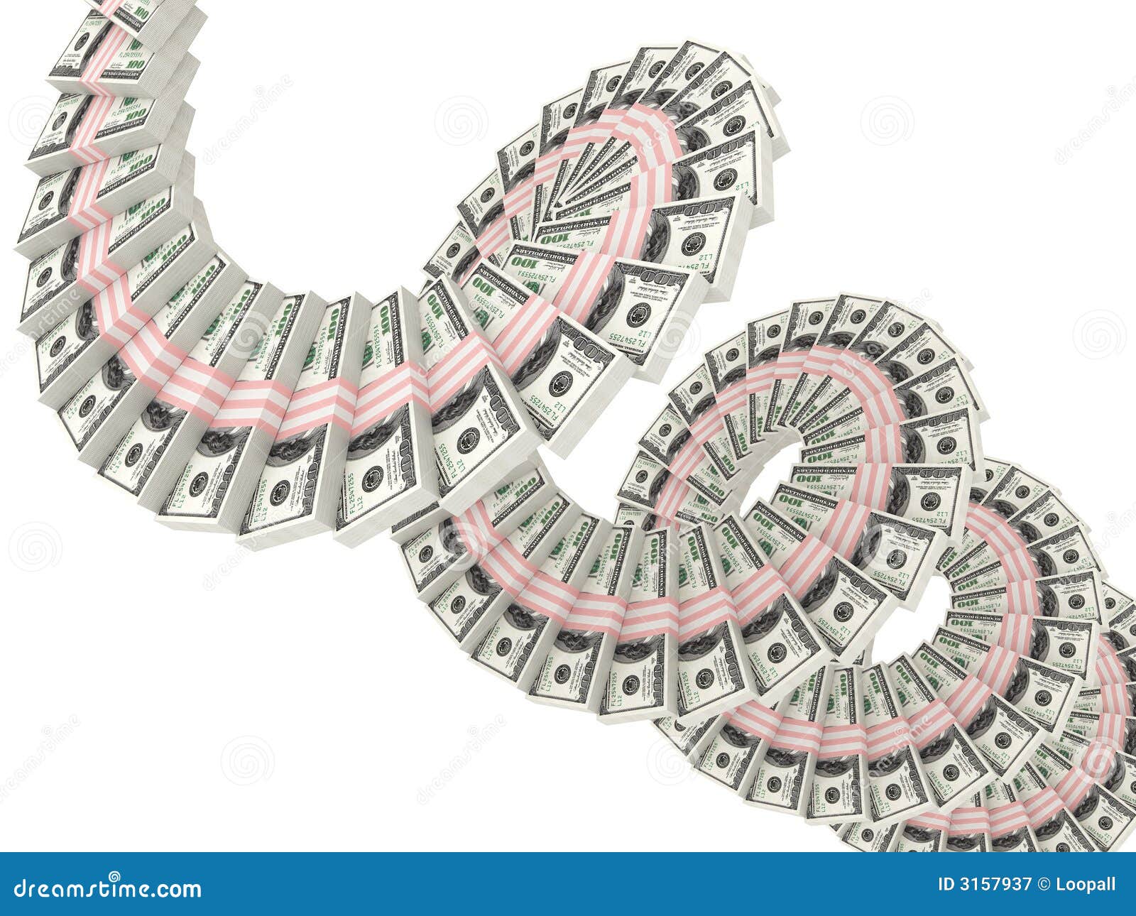 Money dollars packs moving stock image. Image of note - 3157937