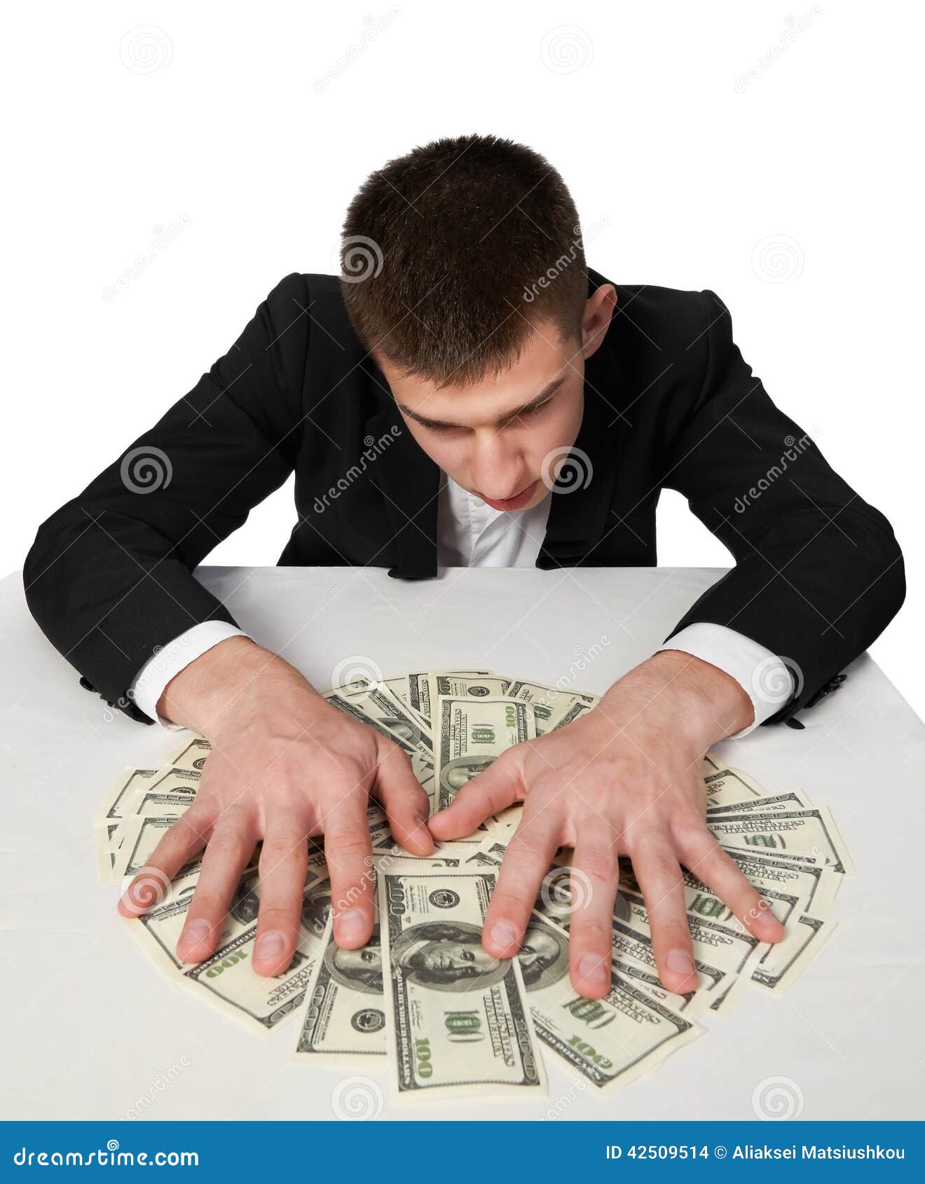 Money Dollars Wealth Millionaire Stock Photo - Image of business ...