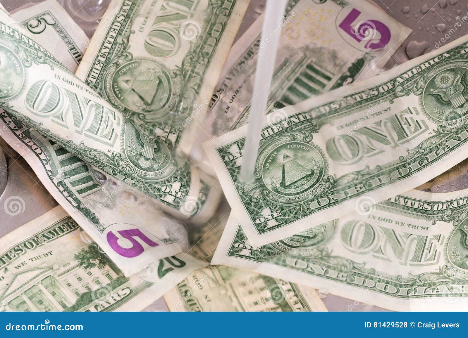 Money drain stock photo. Image of waste, flushed, drain - 81429528