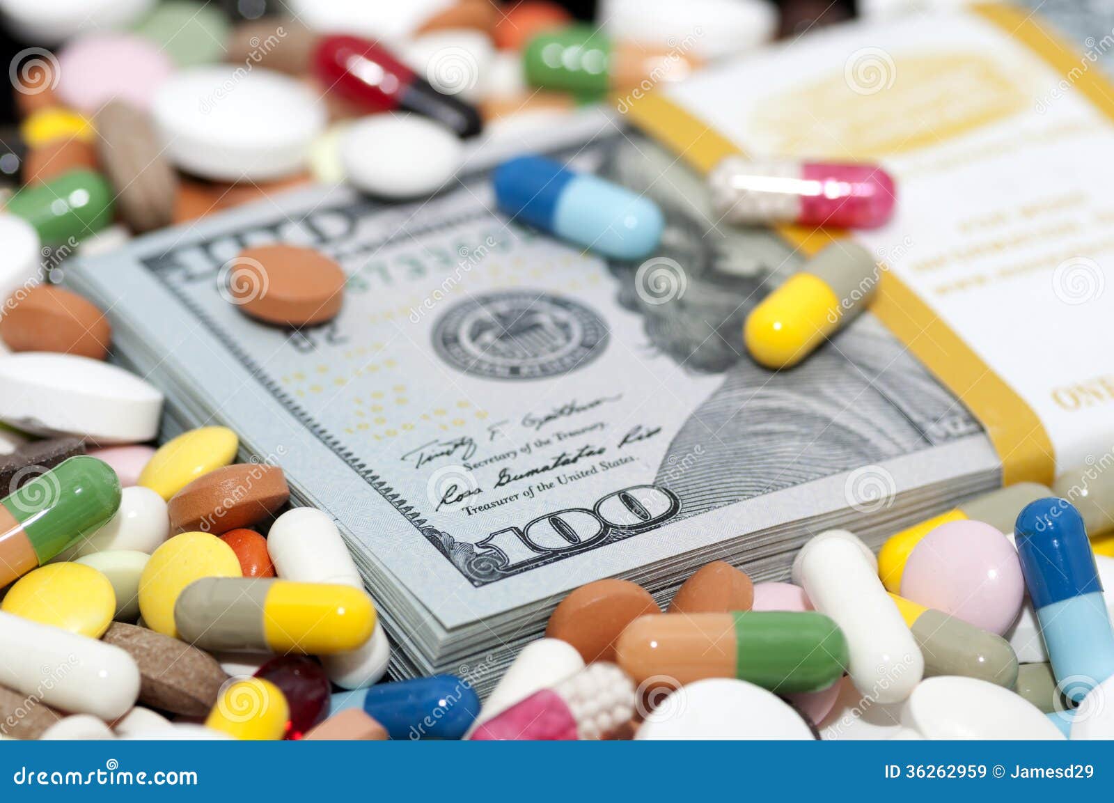 Money and drugs stock image. Image of concept, medical - 36262959