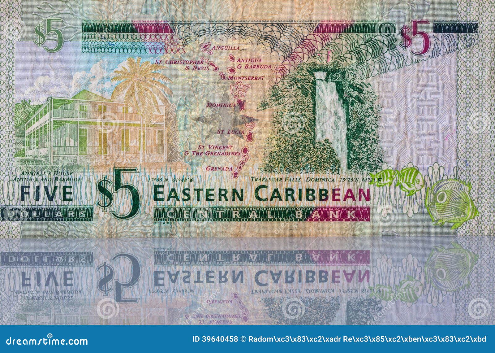Money from Eastern Caribbean Stock Photo - Image of value, money: 39640458