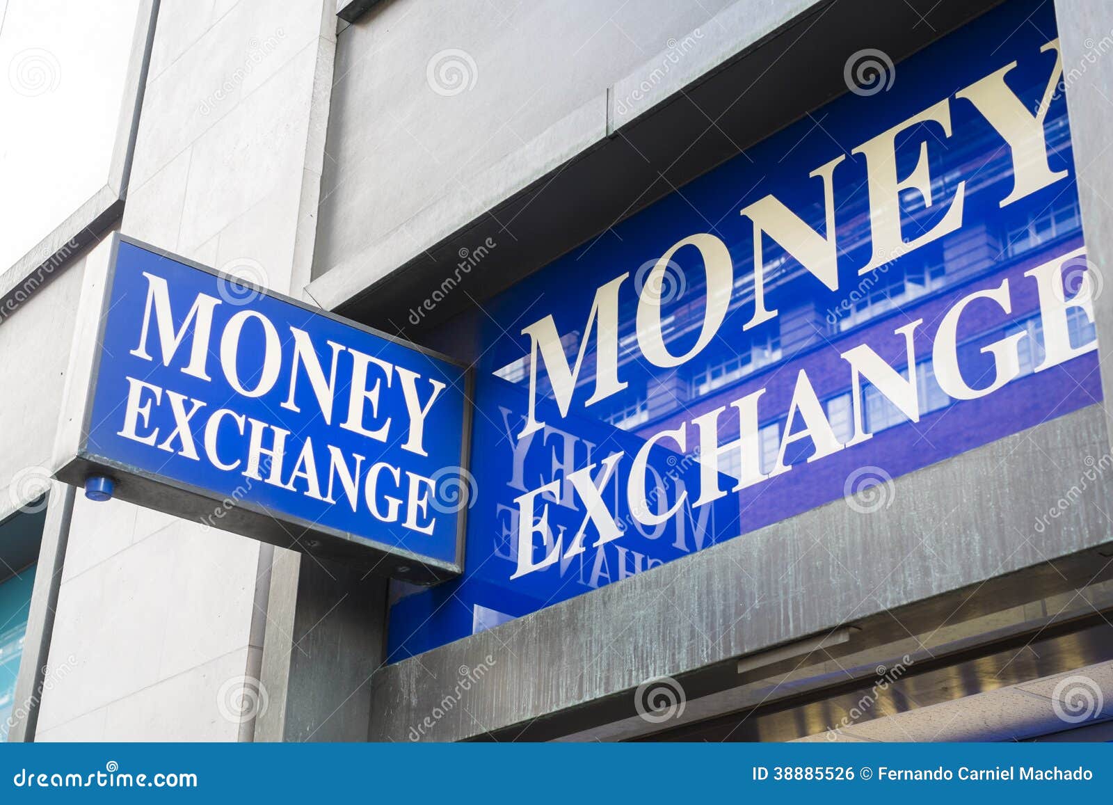 Money Exchange stock photo. Image of exchange, centre - 38885526