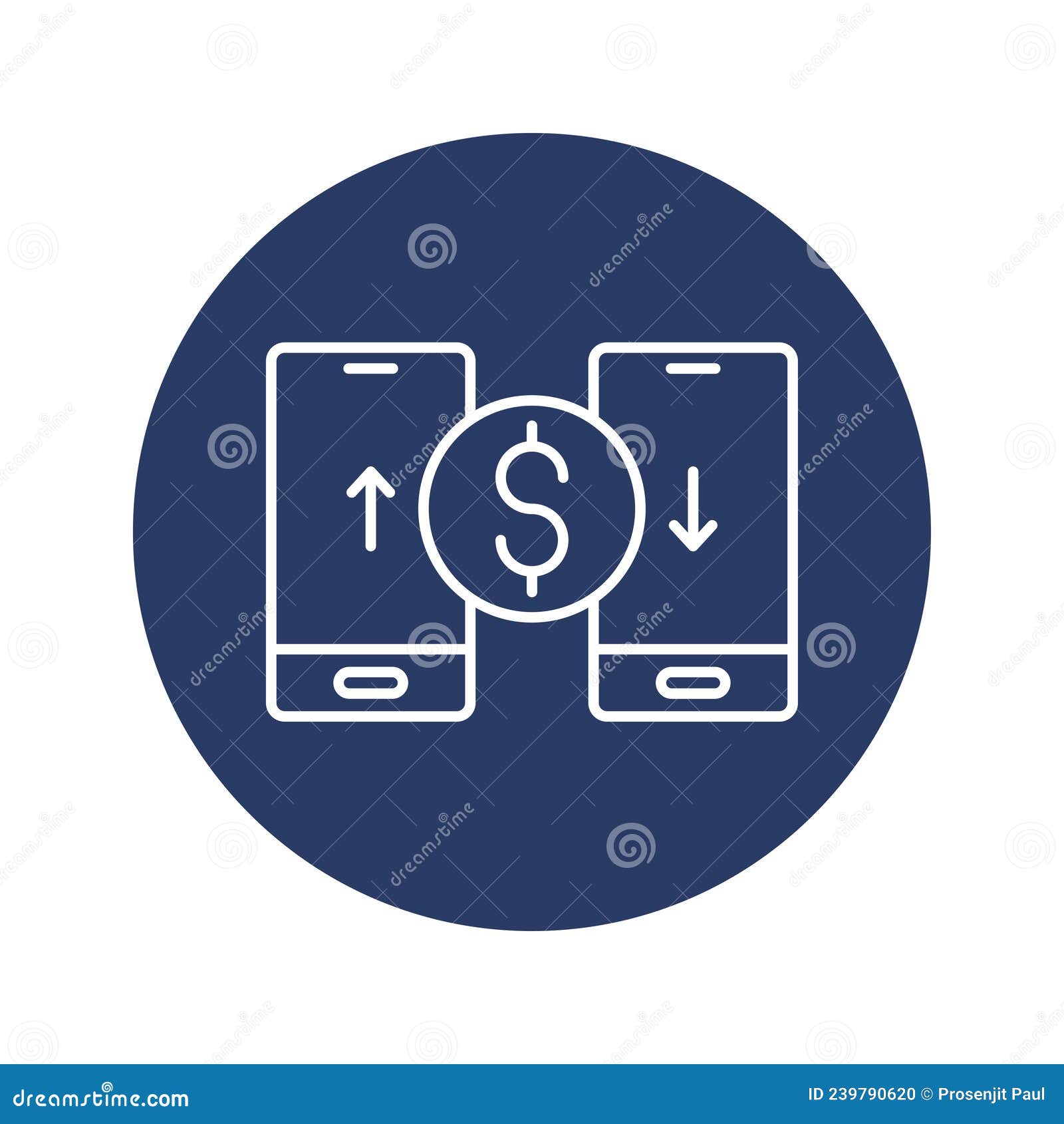 Money Exchange Convert Icon Stock Vector - Illustration of electronic ...