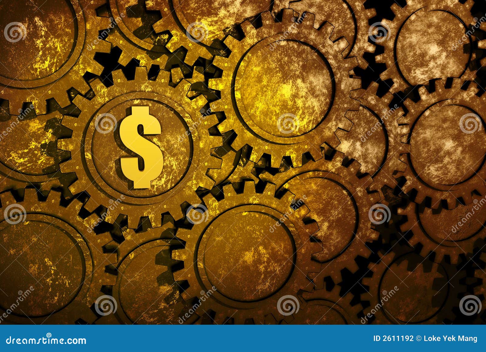 Money factory stock illustration. Illustration of gear - 2611192