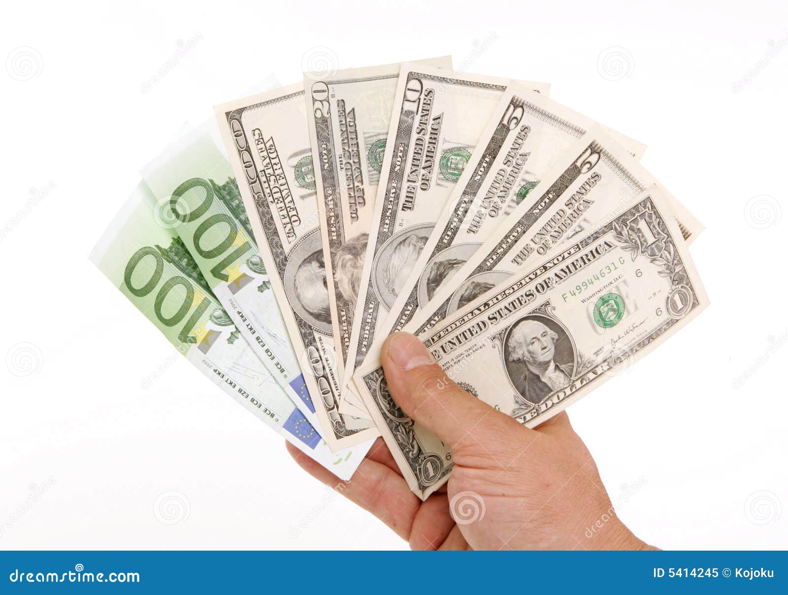 Money fan stock image. Image of preferable, sale, dollar - 5414245