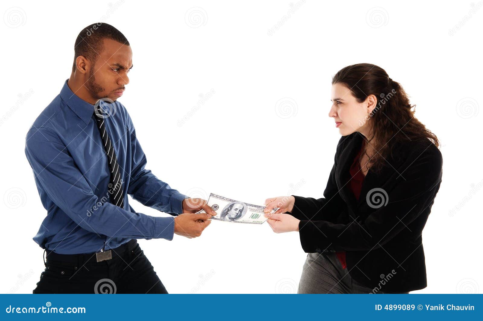 Money fight stock image. Image of office, steal, idea - 4899089