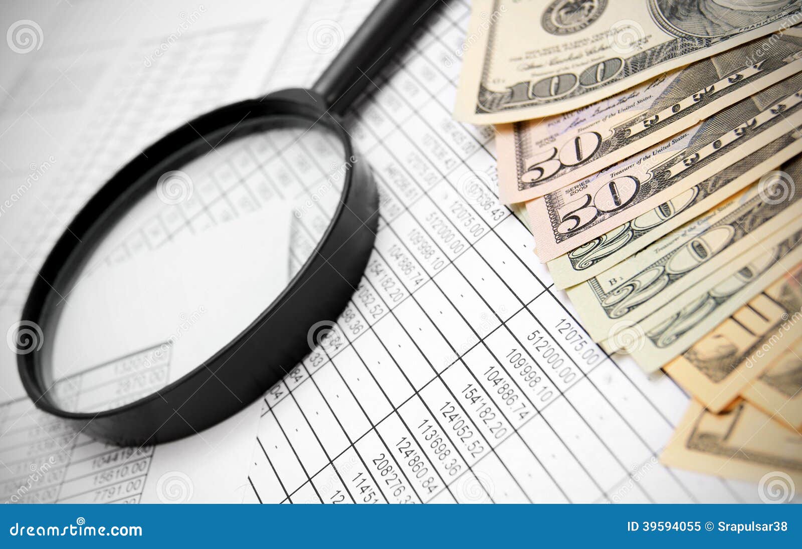 Money and finance. stock image. Image of analyzing, market - 39594055