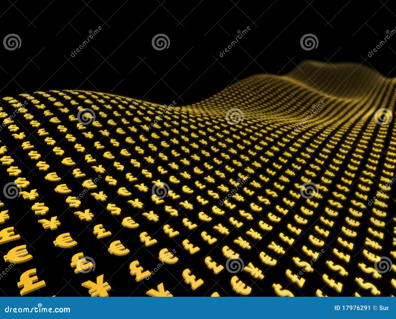 Money flow stock illustration. Illustration of stream - 17976291