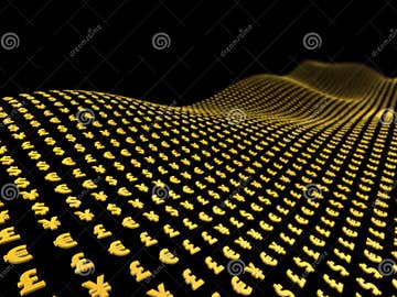 Money flow stock illustration. Illustration of stream - 17976291