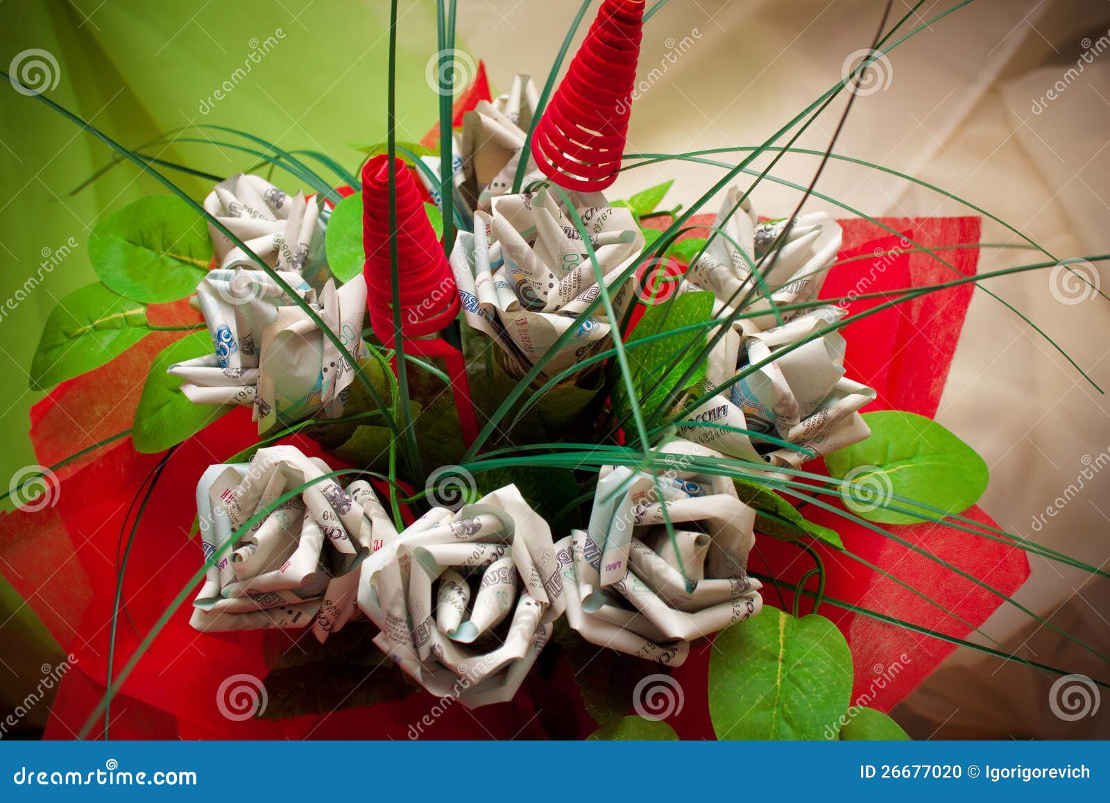 Money flowers stock photo. Image of floral, wealth, investments - 26677020