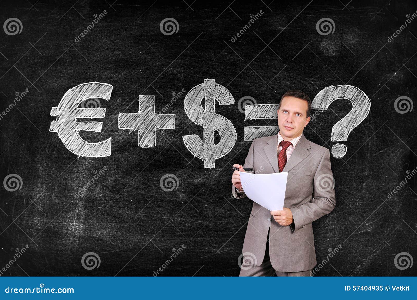 Money formula stock image. Image of male, chalk, paper - 57404935