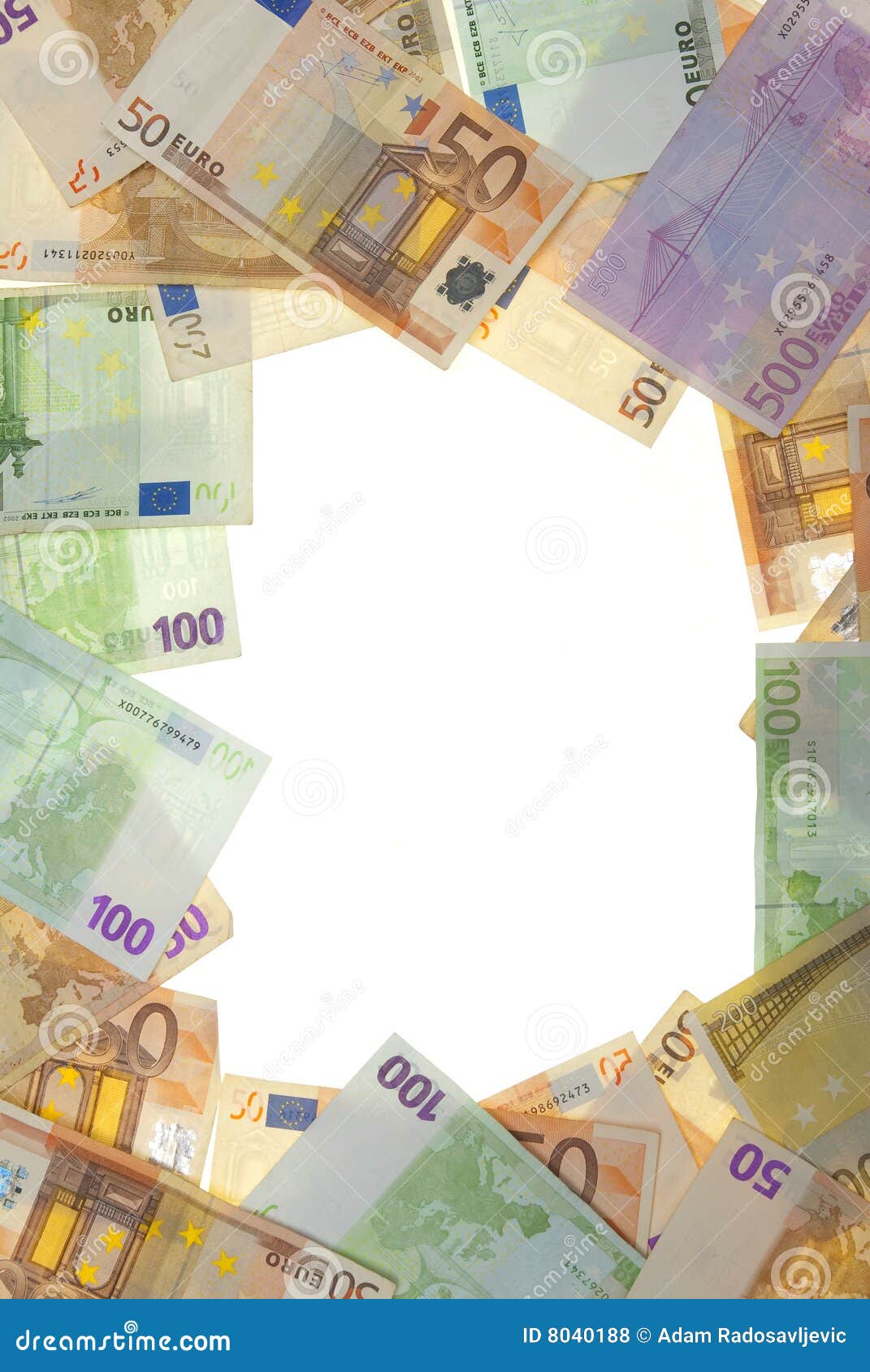 Money Frame stock photo. Image of inside, international - 8040188