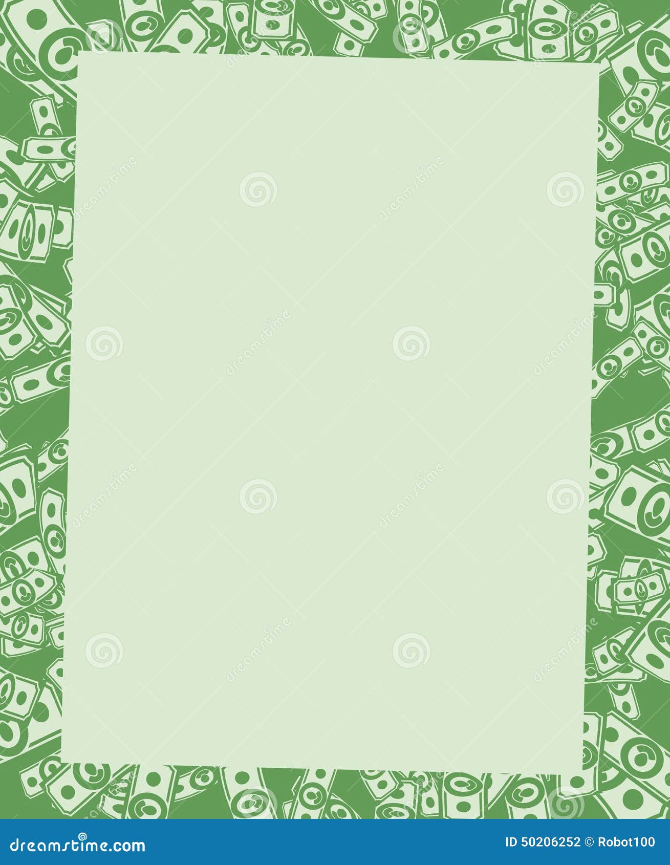 Money Frame, Money Background Stock Vector - Illustration of frame ...