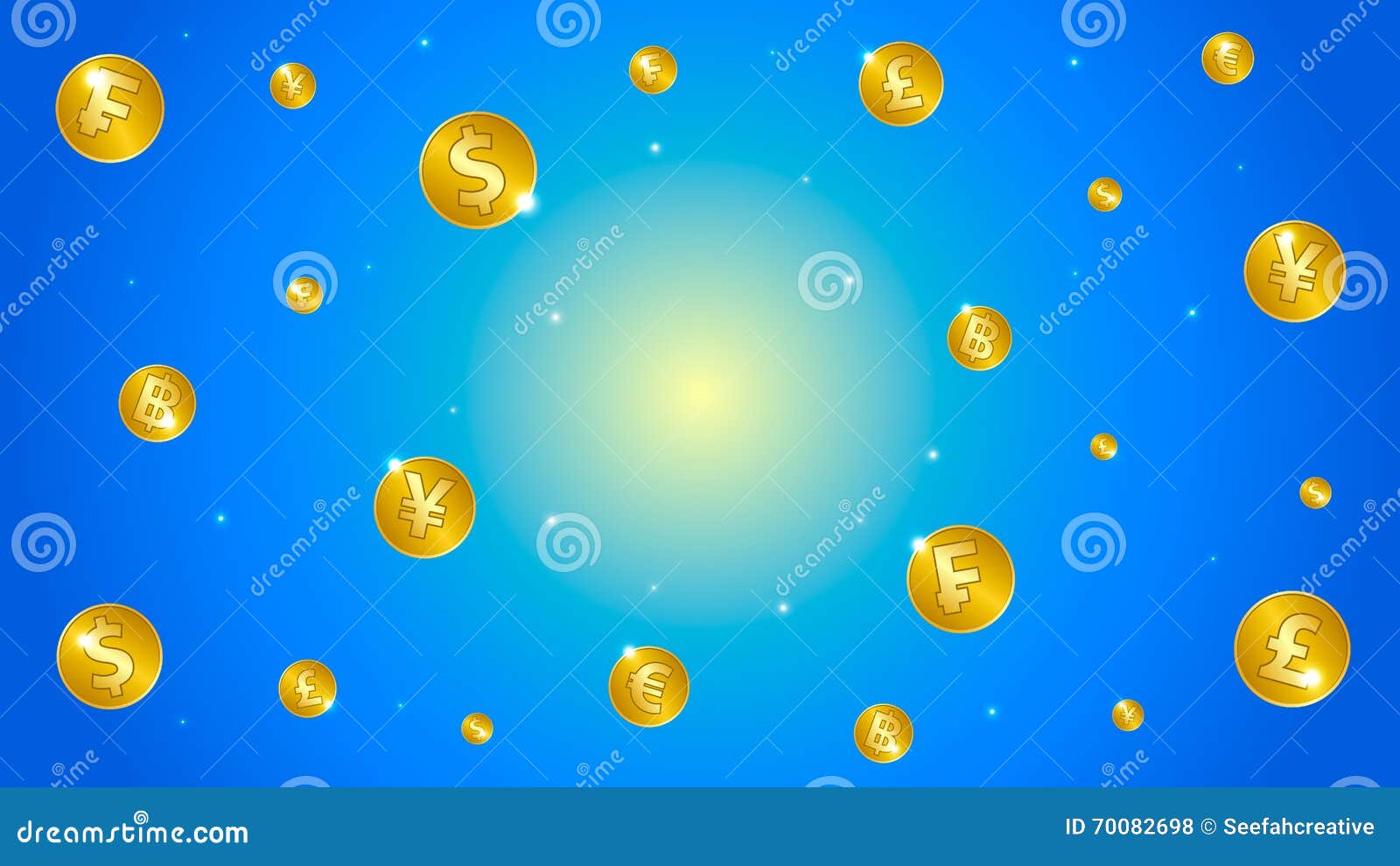 Money Galaxy stock illustration. Illustration of euro - 70082698