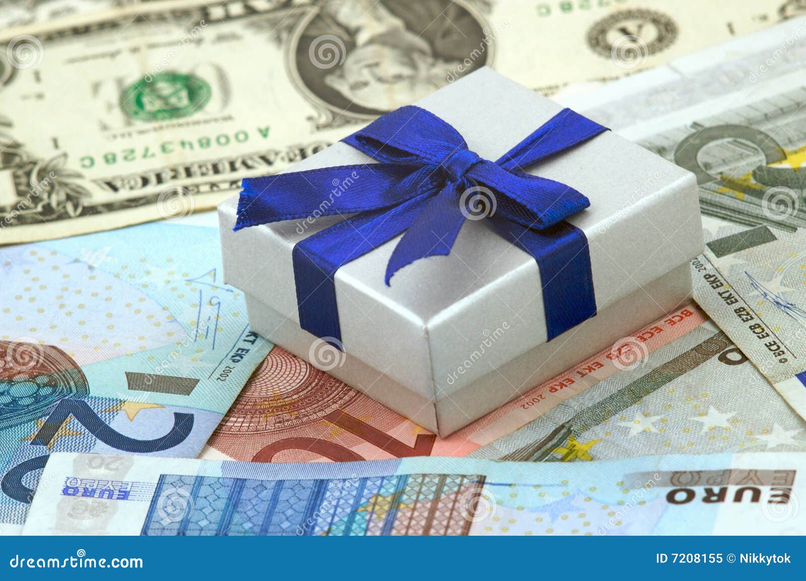 Money gift stock image. Image of festive, design, decor - 7208155
