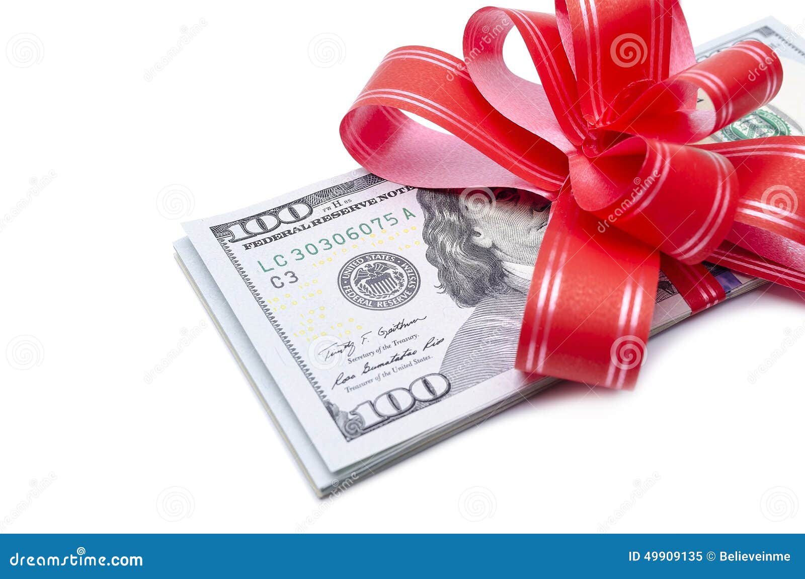 Money gift stock image. Image of present, ornate, award - 49909135