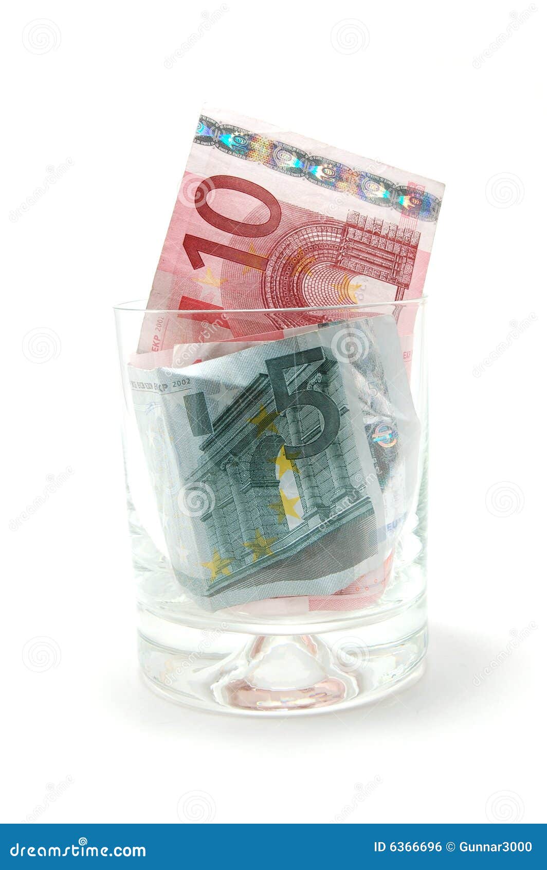 Money in glass stock photo. Image of fund, bank, currency - 6366696