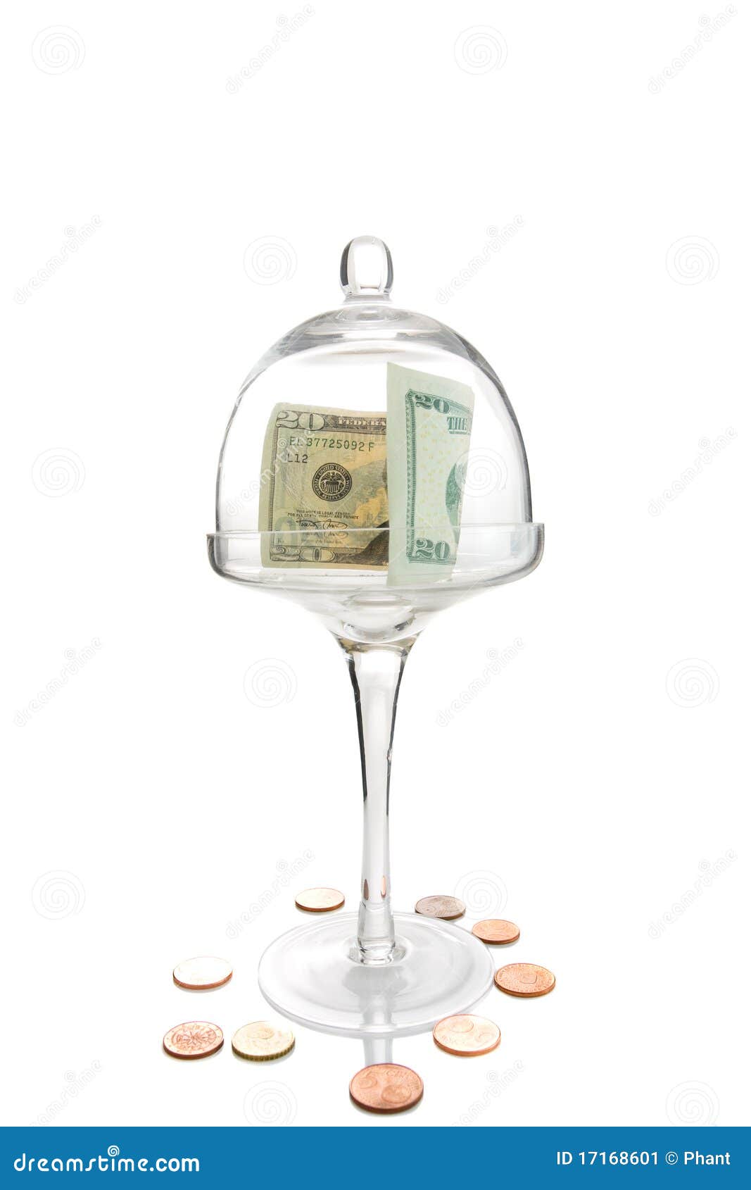 Money Glass Bowl Stock Photos - Download 392 Royalty Free Photos