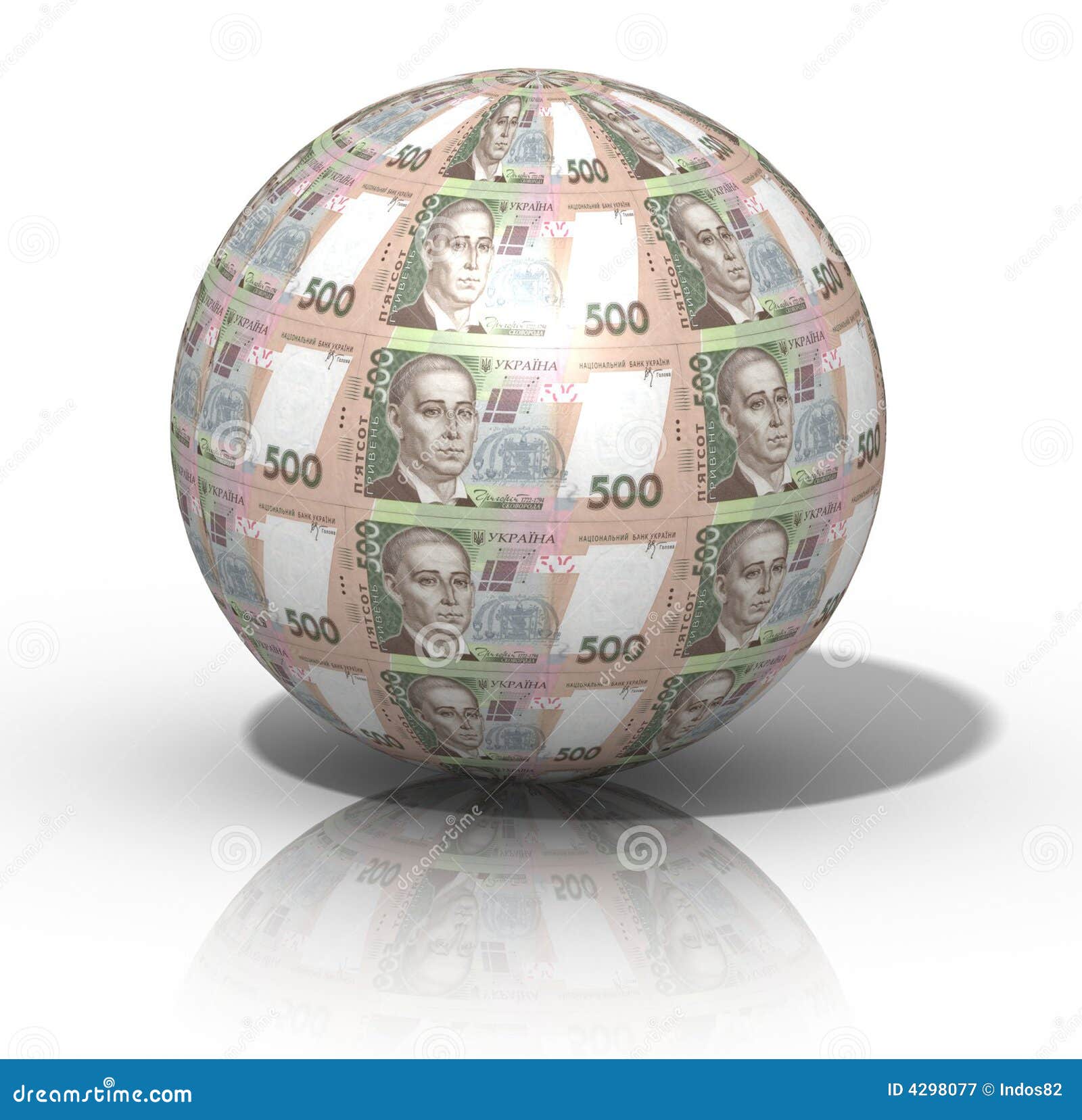 Money Globe Picture. Image: 4298077